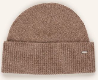 HUGO BOSS Mütze Aus Cashmere braun