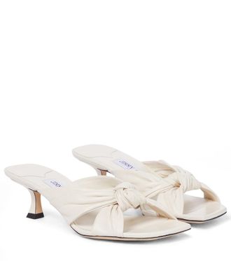 Jimmy Choo London Mules Avenue 50 en cuir