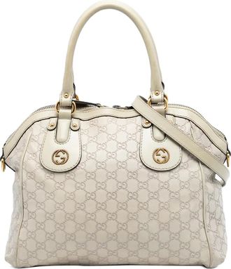 Gucci 2016-2025 Medium Guccissima Scarlett satchel - Braun