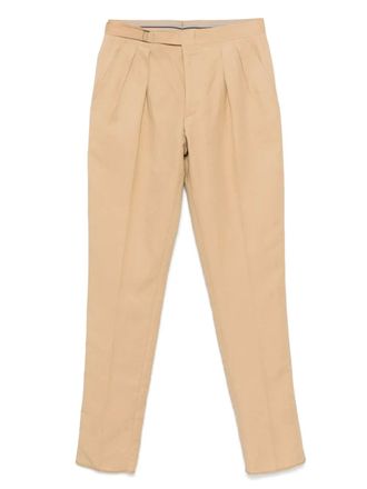 Canali Klassische Hose - Nude