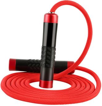 TOPBATHY Verstellbares Fitness Springseil mit Kugellager Schweres Trainingsseil für Ausdauer und Cardio Ergonomisches Sporthüpfseil für Erwachsene und Langlebi