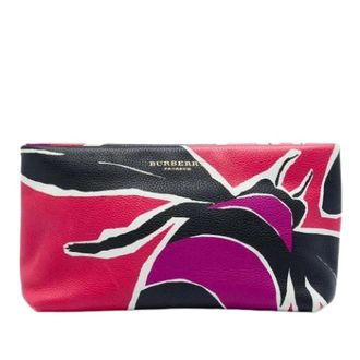 Burberry Sac pochette vintage doccasion - Femme - Pre-owned - Multicolore - Taille: ONE Size