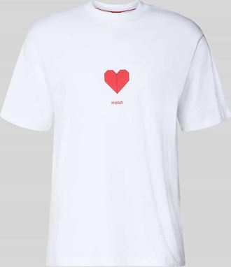 HUGO BOSS Regular Fit T-Shirt aus reiner Baumwolle Modell DALENTIN