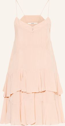 BA&SH Ba&Sh Kleid Bilona Mit Volants rosa