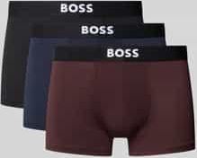 HUGO BOSS Trunk mit elastischem Logo-Bund im 3er-Pack