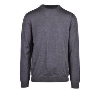 Zanone Pull col rond - Homme - Pulls - Gris - Taille: 2XL