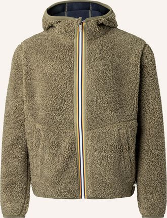 K-Way K-Way Funktionsjacke Jack Sherpa Polar Double Zum Wenden gruen