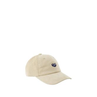 Maison Labiche Casquette c&ocirc;tel&eacute;e Beaumont Patch coeur en coton