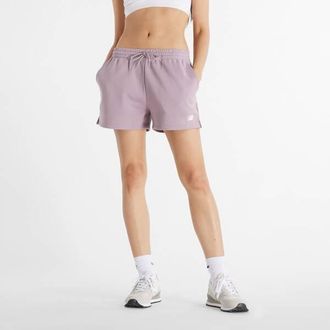 New Balance Damen Hose Sport Essentials French Terry Short