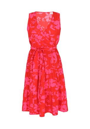 Izia Kleid Frauen rot rosa