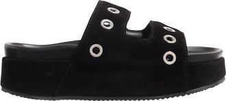 INUIKII Slipper & Pantoletten - Suede Studs - Gr. 36 (EU) - in Schwarz - für Damen