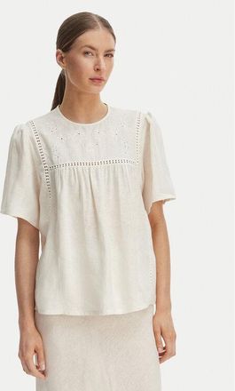 Max Mara Bluse Bacino 2615941082 &Eacute;cru Relaxed Fit