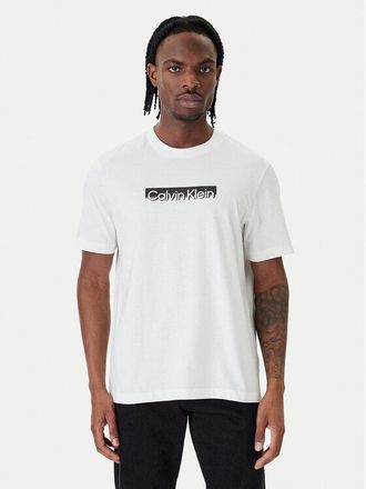 Calvin Klein T-Shirt LV04LF812G Wei&szlig; Regular Fit