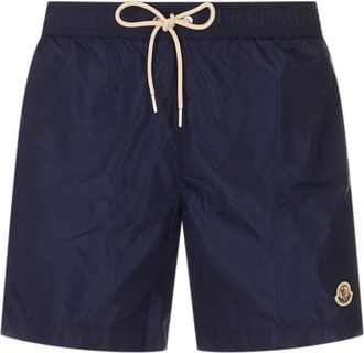 Moncler Homme, Maillots de bain, Bleu, Taille: M Boxer Mare