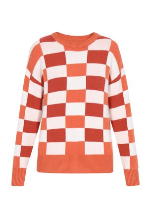 Mymo Pullover Frauen orange