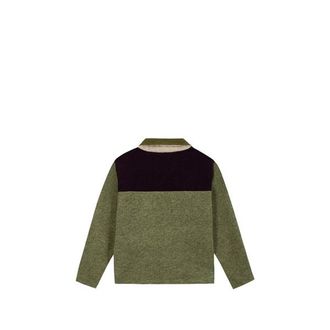 Maison Labiche Polaire droite en laine m&eacute;lang&eacute;e