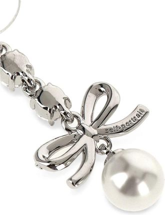 Self Portrait Silve Earrings - Silver