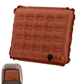 Generico Aufblasbares Sitzkissen, leichte Autohalterung, tragbar, selbstaufblasend, f&uuml;r Outdoor, Camping, Wandern, Jagd, Reisen, Flugzeug, Auto, B&uuml;ro