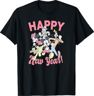 Disney Mickey Mouse and Minnie Happy New Year T-Shirt
