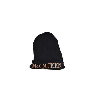 Alexander McQueen Pre-owned Cashmere Beanie - - Pre-owned - Herren - Schwarzk - ONE SIZE