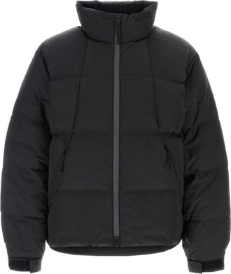 Goldwin Goldwin, Homme, Vestes, Noir, Taille: S Dope Dyed Ripple Nylon Down Jacket