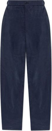 Giorgio Armani Homme, Pantalons, Bleu, Taille: L Pantalon ample en soie