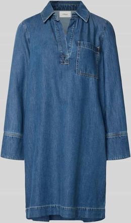 s.Oliver Red Label Relaxed Fit Jeanskleid aus Lyocell-Baumwoll-Mix