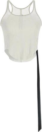 Rick Owens Femme, Tops, Blanc, Taille: 38 FR Basic Tank Top