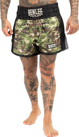 Benlee Rocky Marciano Herren Thaibox-Hose Hinkley XL, Camo Woodland