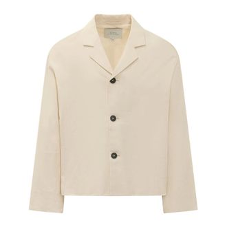 STUDIO NICHOLSON Homme, Vestes, Blanc, Taille: S 3 Button Jacket
