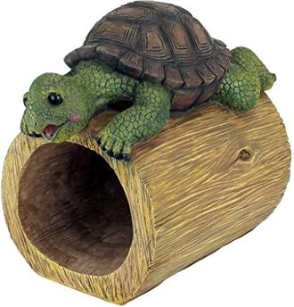 Design Toscano QM2868700 Regenfallrohrauslass Drips, die Schildkröte