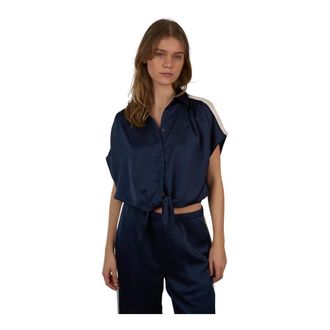 Dante6 Damen, Blusen & Hemden, Blau, SGr&ouml;&szlig;e