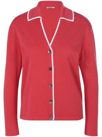 Peter Hahn Strickjacke 100% SUPIMA-Baumwolle Peter Hahn rot