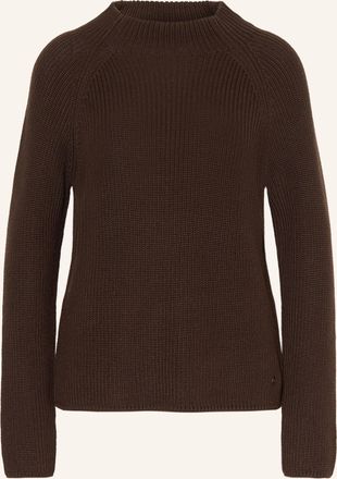Monari Monari Rollkragenpullover braun