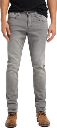 Mustang Jeans Herren Jeans Real X Oregon Tapered K Stretchhose Jeanshose Sweathose Denim 87% Baumwolle Blau Schwarz Grau, Gr&ouml;&szlig;e:W 36 L 32, Farbauswahl: Light Grey D