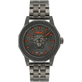 Versace Analoge Uhr - - Accessories - Herren - Grau - ONE SIZE