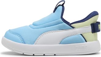 Puma Baskets &agrave; enfiler Courtflex v3 SLIPTECH B&eacute;b&eacute;, Chaussures, Bleu, 19
