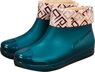 Generic Chaussures caoutchouc pour femme Bottes travail imperm&eacute;ables pluie la mode Confortable Antid&eacute;rapant Compris Semelle int&eacute;rieure Isolation thermique hiv