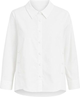 2-Biz Femme, Blouses et Chemises, Blanc, Taille: 42 FR Chemises