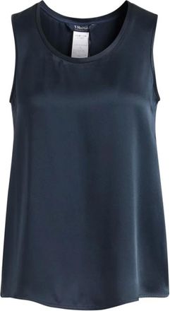 Max Mara Femme, Tops, Bleu, Taille: 32 FR Mestri Sleeveless Top