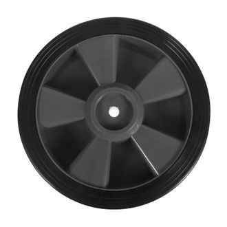 Yarnow Grillwagen Ersatzrad Gummirad 260mm f&uuml;r Outdoor Camping Picknick und Grillabende mit Stabilem Halt und Einfacher Montage