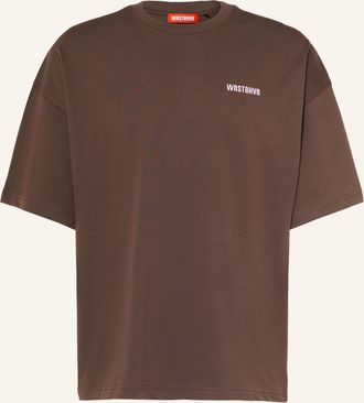 Worst Behavior Wrstbhvr T-Shirt Studio v14 braun