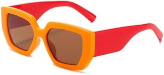 Generic Lunettes De Soleil Plein Air For Hommes, Vacances, Conduite, Trajet, Plage For Femmes(Orange)