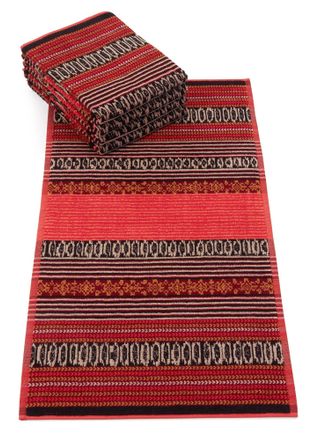 Bassetti G&auml;stetuch Roccaraso R1 aus 100% Baumwolle in der Farbe Rot, Ma&szlig;e: 40cm x 60cm, 9324169
