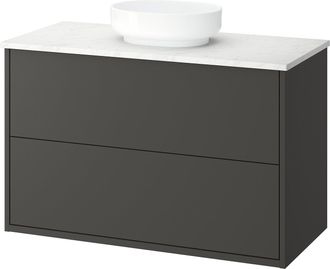IKEA HAVB&Auml;CK / VINDEL&Auml;LVEN Waschbeckschr+Schubladen/Waschbeck