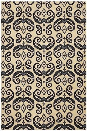 Bakero Kilim 116/118 Braun/Weiß, 152 x 230 cm