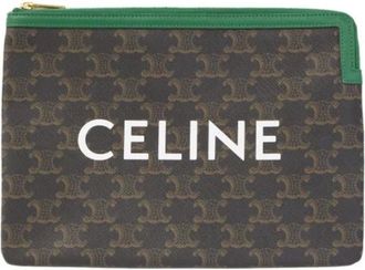 Celine Pre-owned Vintage Clutch - Femme - Pre-owned - Multicolore - Taille: ONE Size