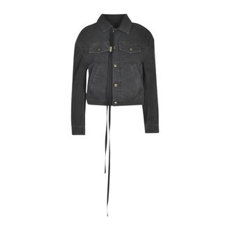 Ann Demeulemeester Ann Demeulemeester M&auml;ntel Grau - - Jackets - Damen - Grau - S