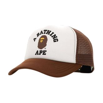 A Bathing Ape A Bathing APE - Casquette College Mesh - Homme - Accessoires - Brun - Taille: ONE Size