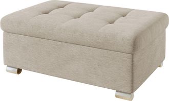 Mirjan24 Hocker Niko gro&szlig; Sitzhocker Polsterhocker Sitzbank Fu&szlig;bank Pouf Farbauswahl (Nazar 225.02)